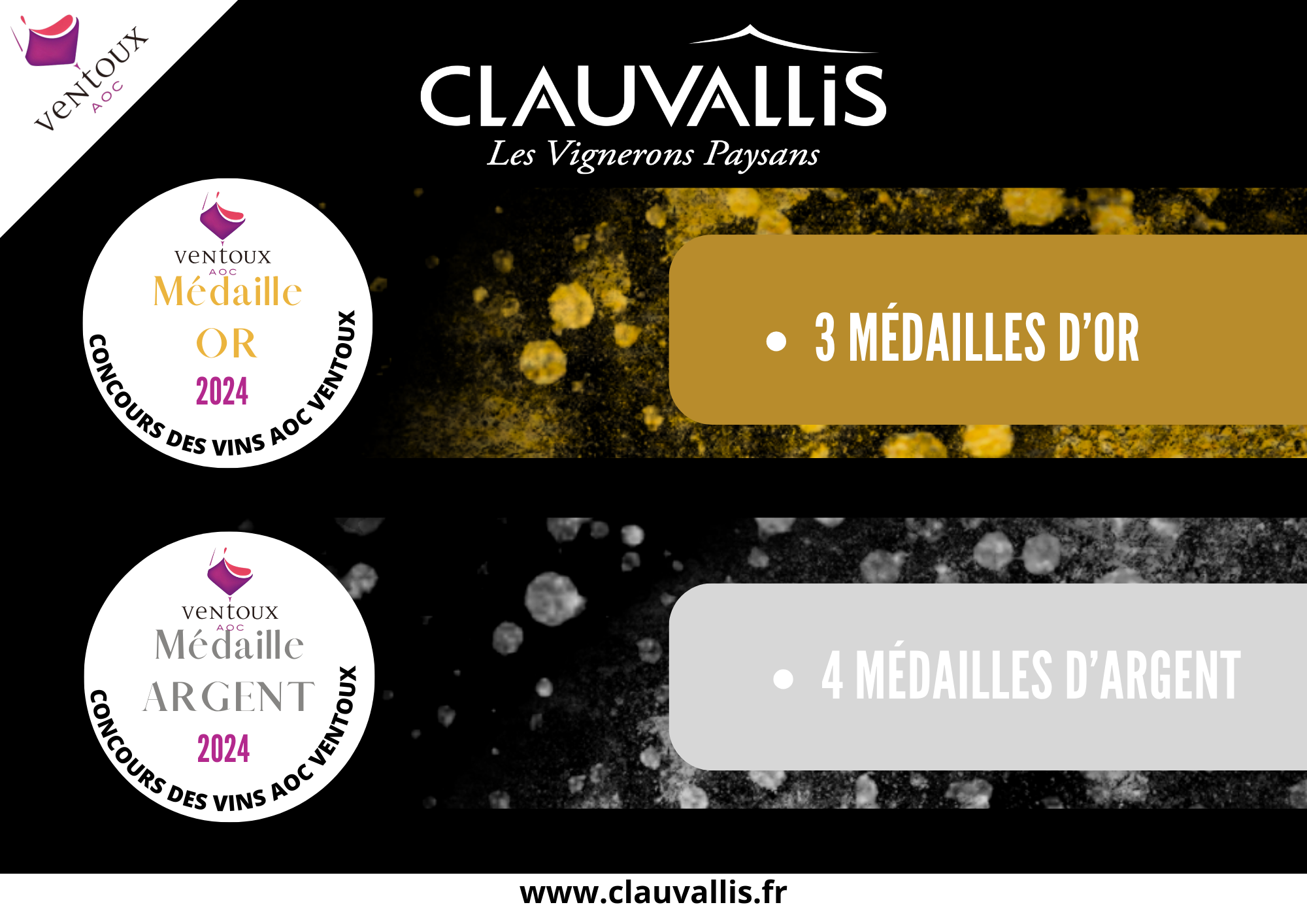 Résultat concours 2024 AOC VENTOUX | Actualités | Clauvallis - Les ...