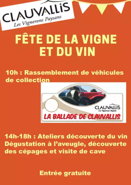Fête de la vigne et du vin | Actualités | Clauvallis - Les Vignerons ...